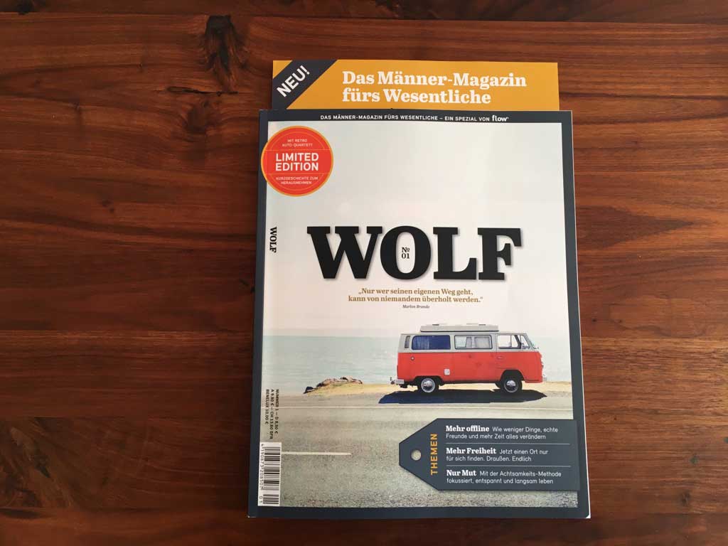 WOLF: Flow-Magazin im Wolfspelz - Birgit-Cathrin Duval – Journalistin. Fotografin.